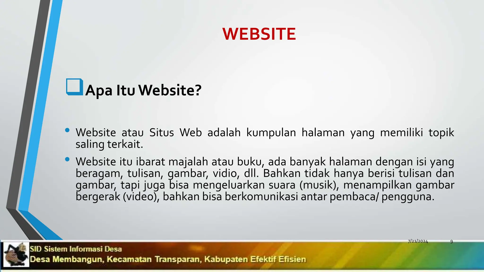Sistem Informasi Desa dan Pengelolaan Website Desa.pptx