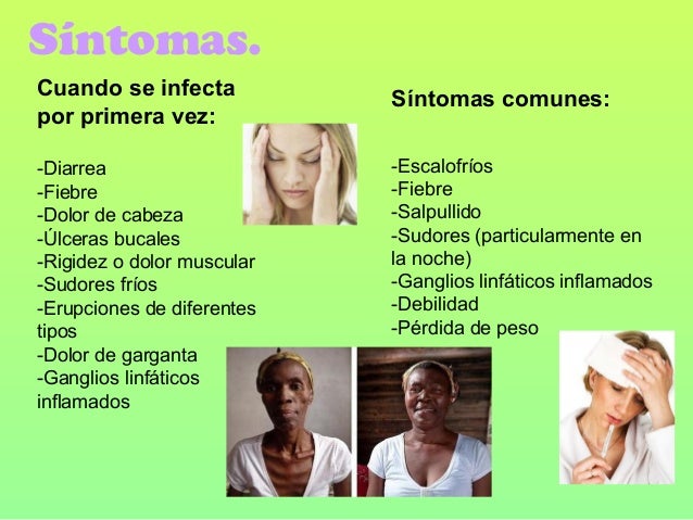 Primeros Sintomas Del Sida