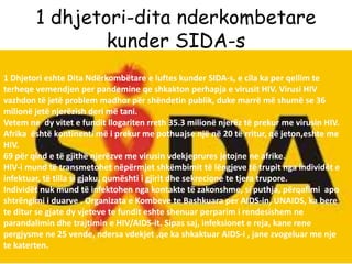 Sida dhe shendeti | PPTX