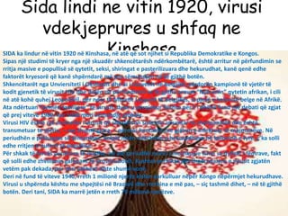 Sida dhe shendeti | PPTX