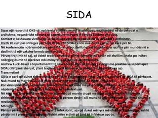 Sida dhe shendeti | PPTX