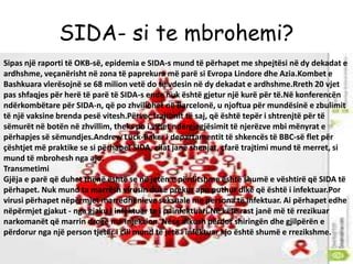 Sida dhe shendeti | PPTX