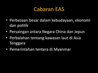 Sidang Kemuncak Asia Timur (EAS) | PPTX