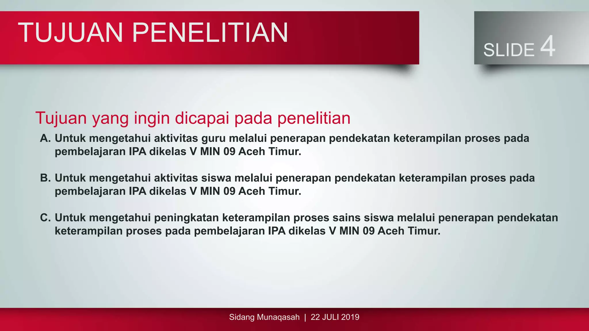 Contoh Persentasi Sidang, Tesis atau Disertasi | PPTX