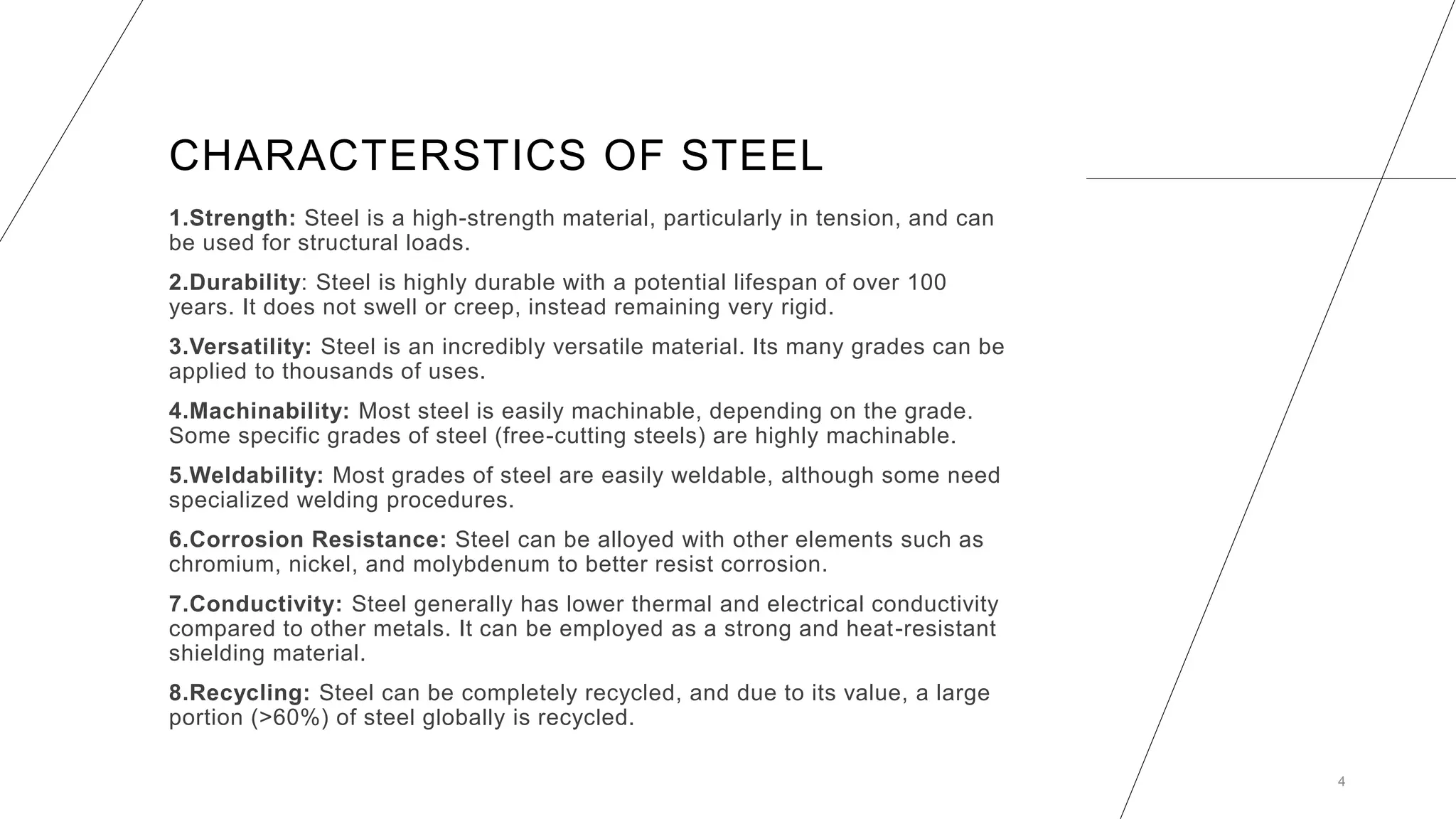 Steel as a material_ for building construction | PPTX