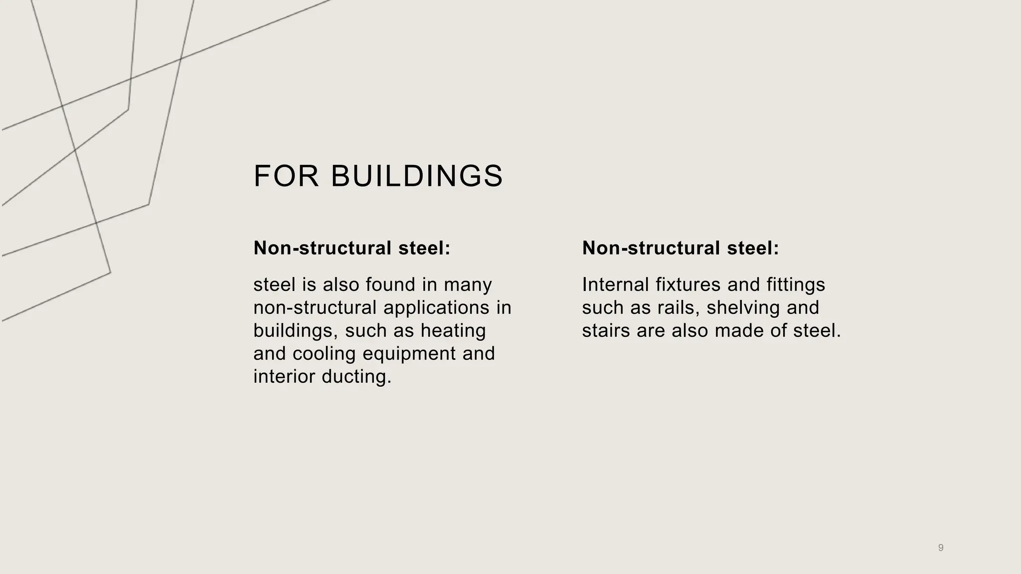 Steel as a material_ for building construction | PPTX