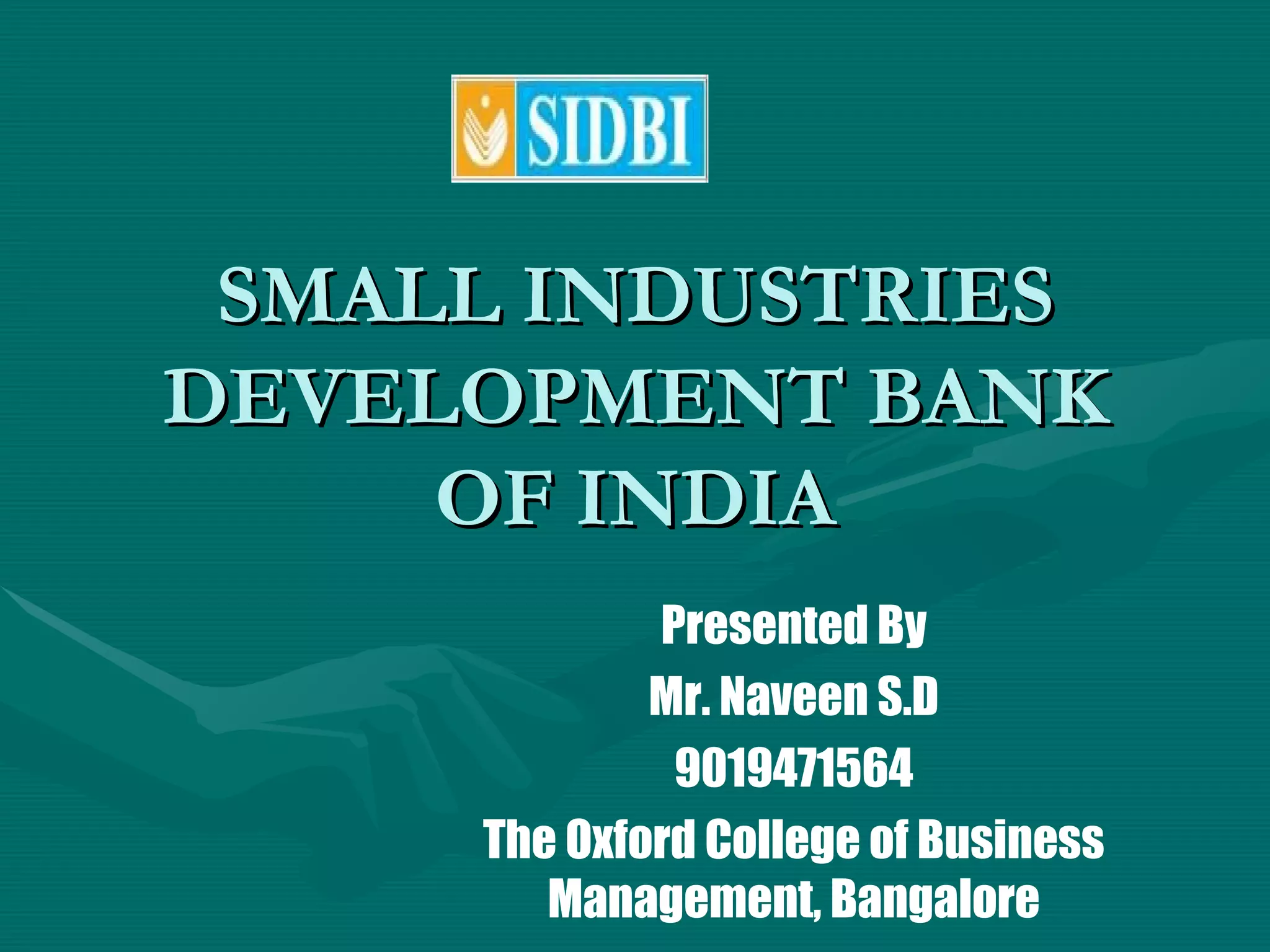 Sidbi | PPT