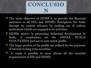 SIDBI | PPT