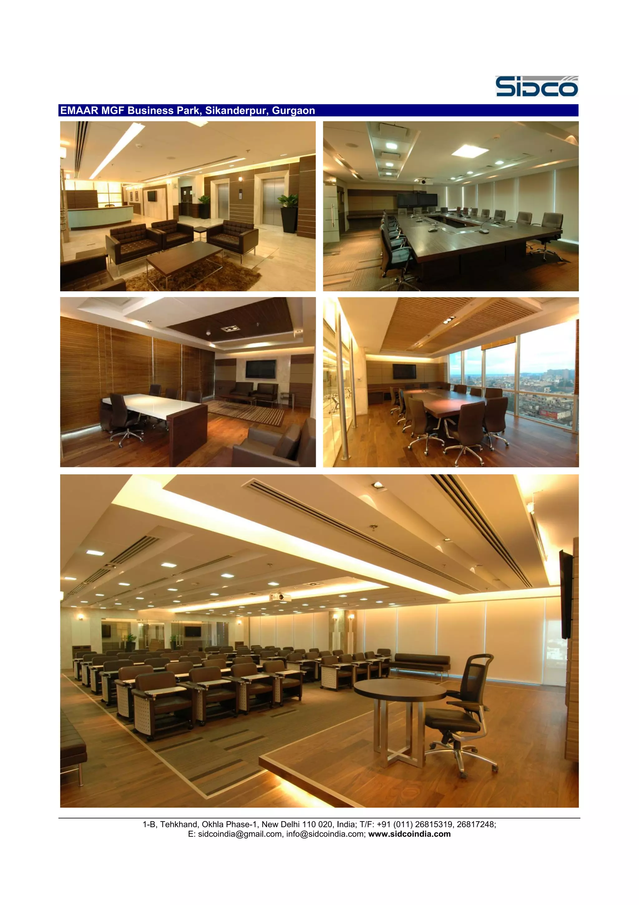 SIDCO: Selected Project Photographs | PDF