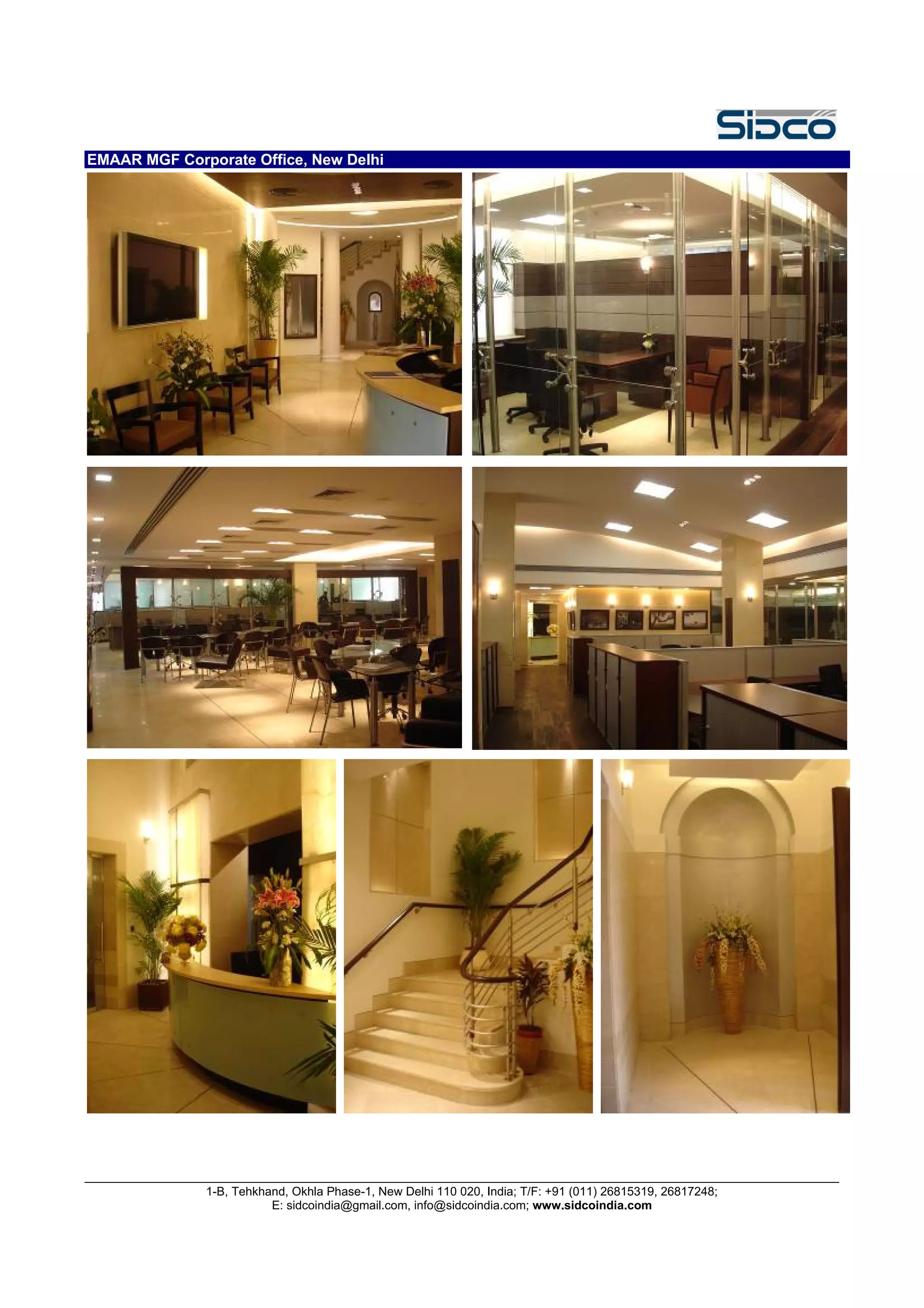 SIDCO: Selected Project Photographs | PDF