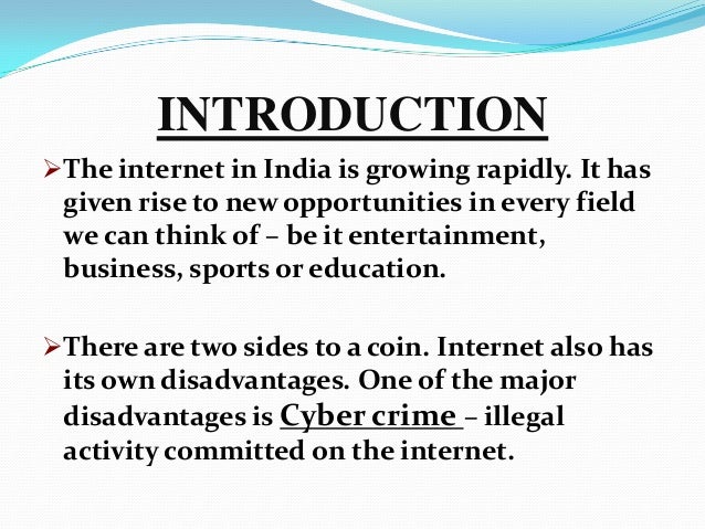 CYBER CRIME( DU PRESENTATION FOR FYUP)