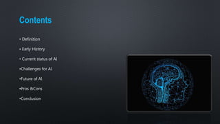 Artificial intelligence presentation #AI | PPT