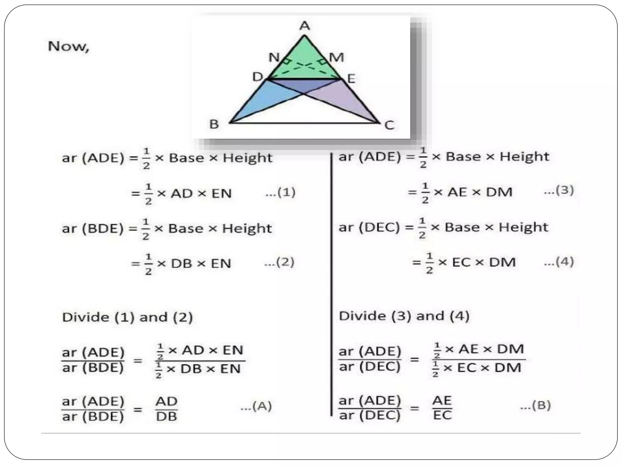 Chapter 6, triangles For Grade -10 | PPTX