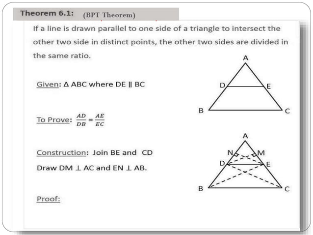 Chapter 6, triangles For Grade -10 | PPTX