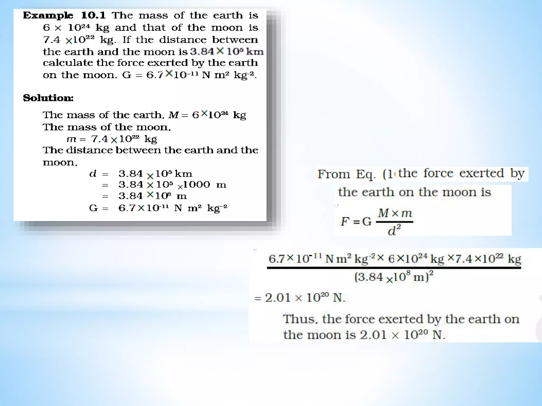 Chapter-10, Gravitation | PPTX