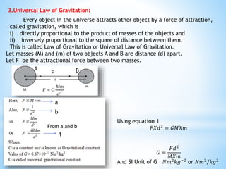 Chapter-10, Gravitation | PPTX