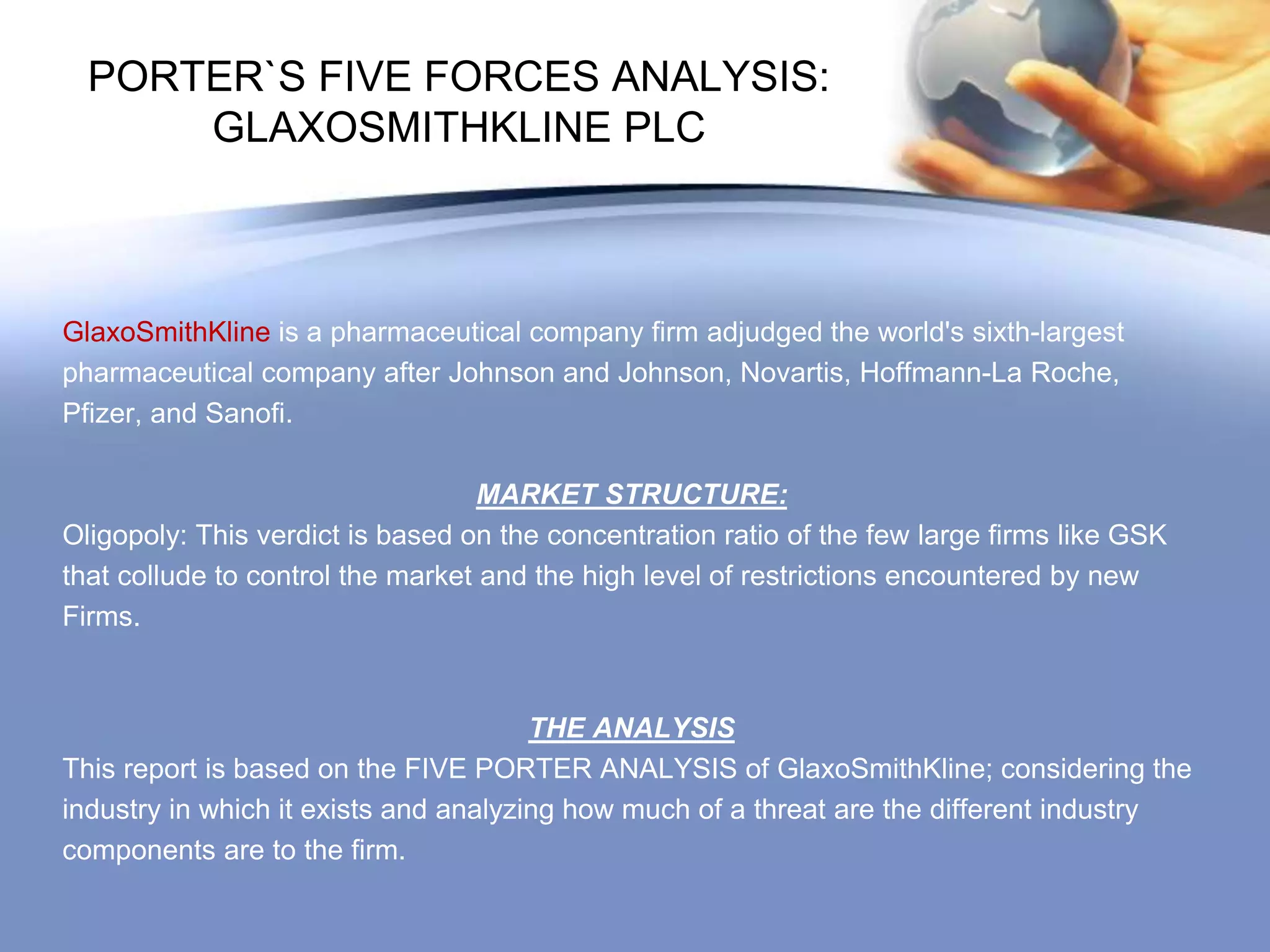 Glaxosmithkline portfolio | PPTX