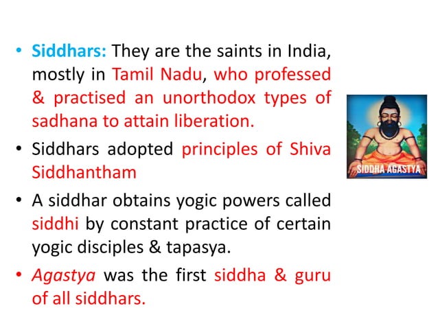 Siddha system of medicine | PPT