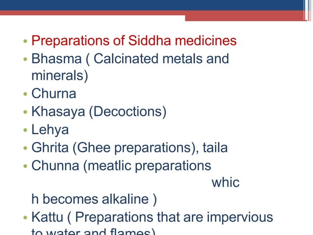 Siddasystemofmedicine by pooja | PPTX | Alternative Medicine | Wellness