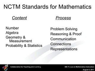 SID Day 1 Mathematics Workshop | PPT | Educational Assessment | Education