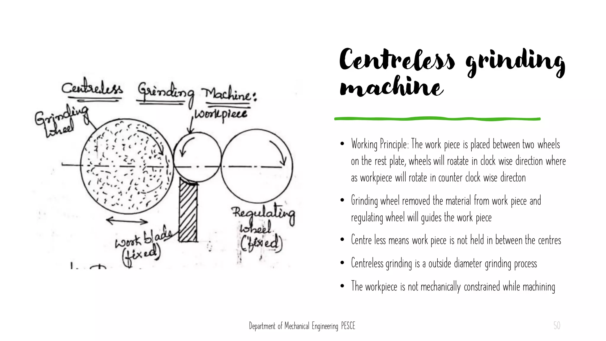 Lathe , Drilling, Milling and Grinding machine | PDF