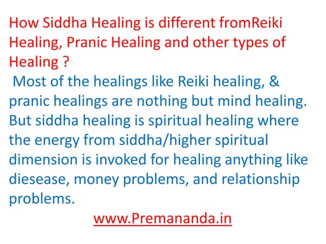 Siddha healing | PPTX