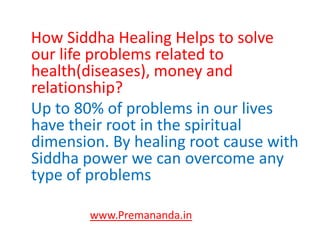 Siddha healing | PPTX