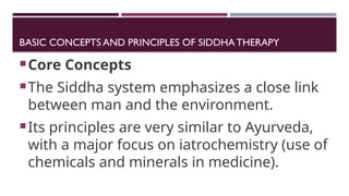 siddha medicine.pptx pharmacology bsc nursing | PPTX