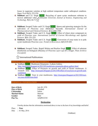 Siddhant curriculum | PDF