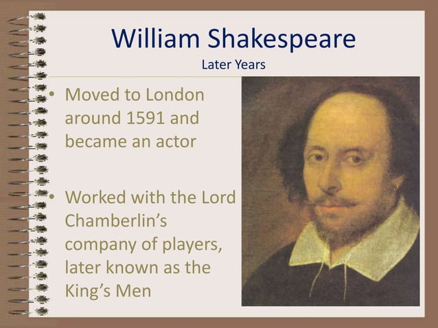 PPT on William Shakespeare | PPT
