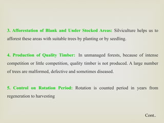 Forest classification of forest according to their area | PPTX
