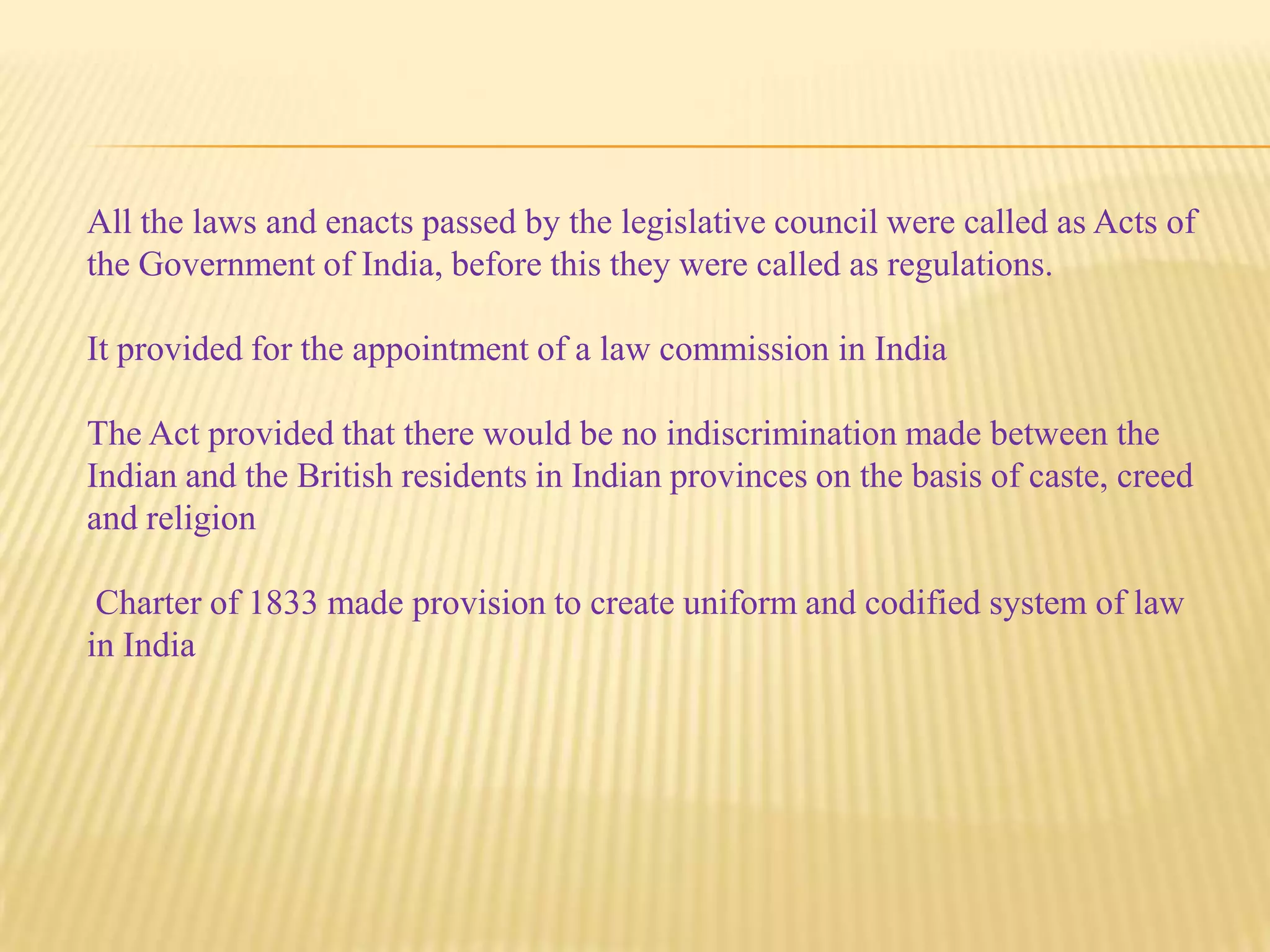 The charter Act of 1833 | PPTX