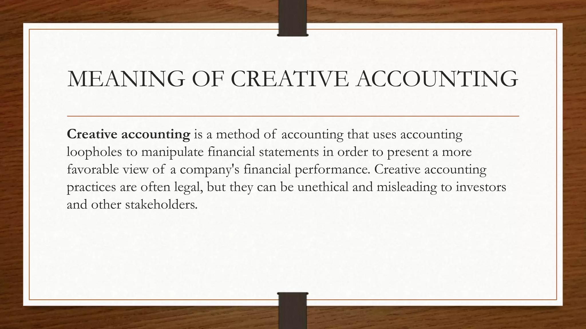siddharth-creative accounting 62 ppt.pptx