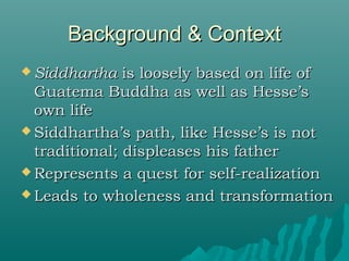 Siddhartha | PPT