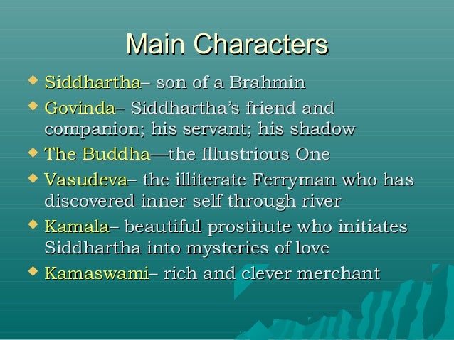 Ferryman Siddhartha