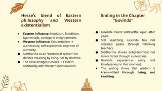 Siddhartha by Hermann Hesse IKS NEP 2020 | PPTX