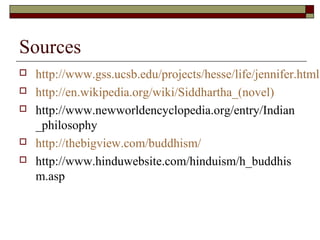 Siddhartha Context | PPT