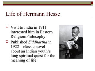 Siddhartha Context | PPT