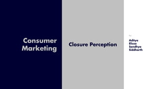 Advertisement: Closure Perception | PDF