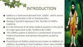 SIDDHA SYSTEM OF MEDICINE PHARMACY.pptx