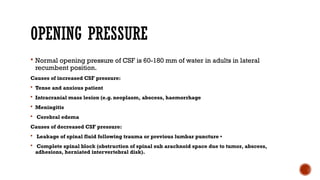 Comprehensive Guide to Cerebrospinal Fluid (CSF) Examination and ...