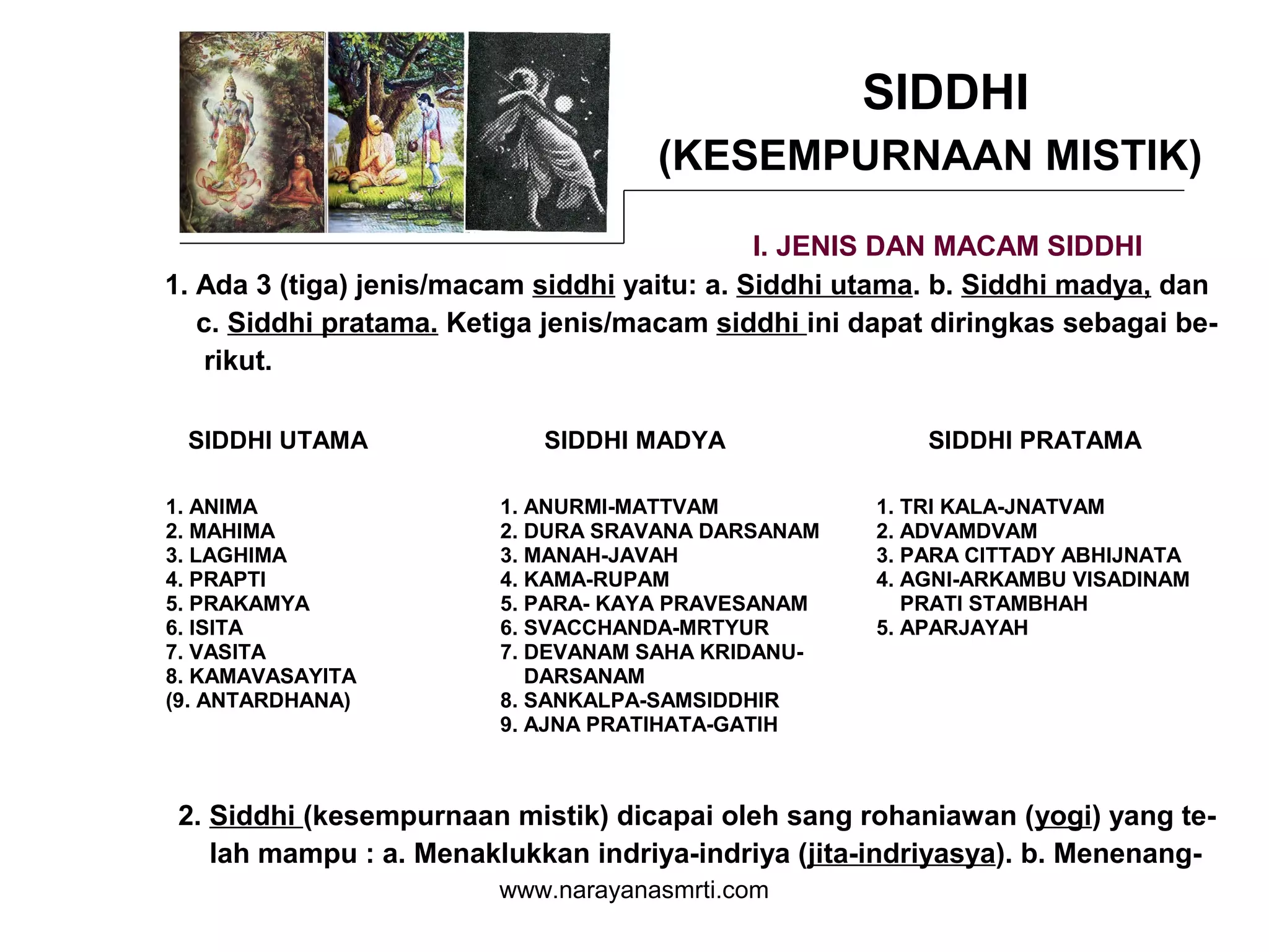 Siddhi | PPT