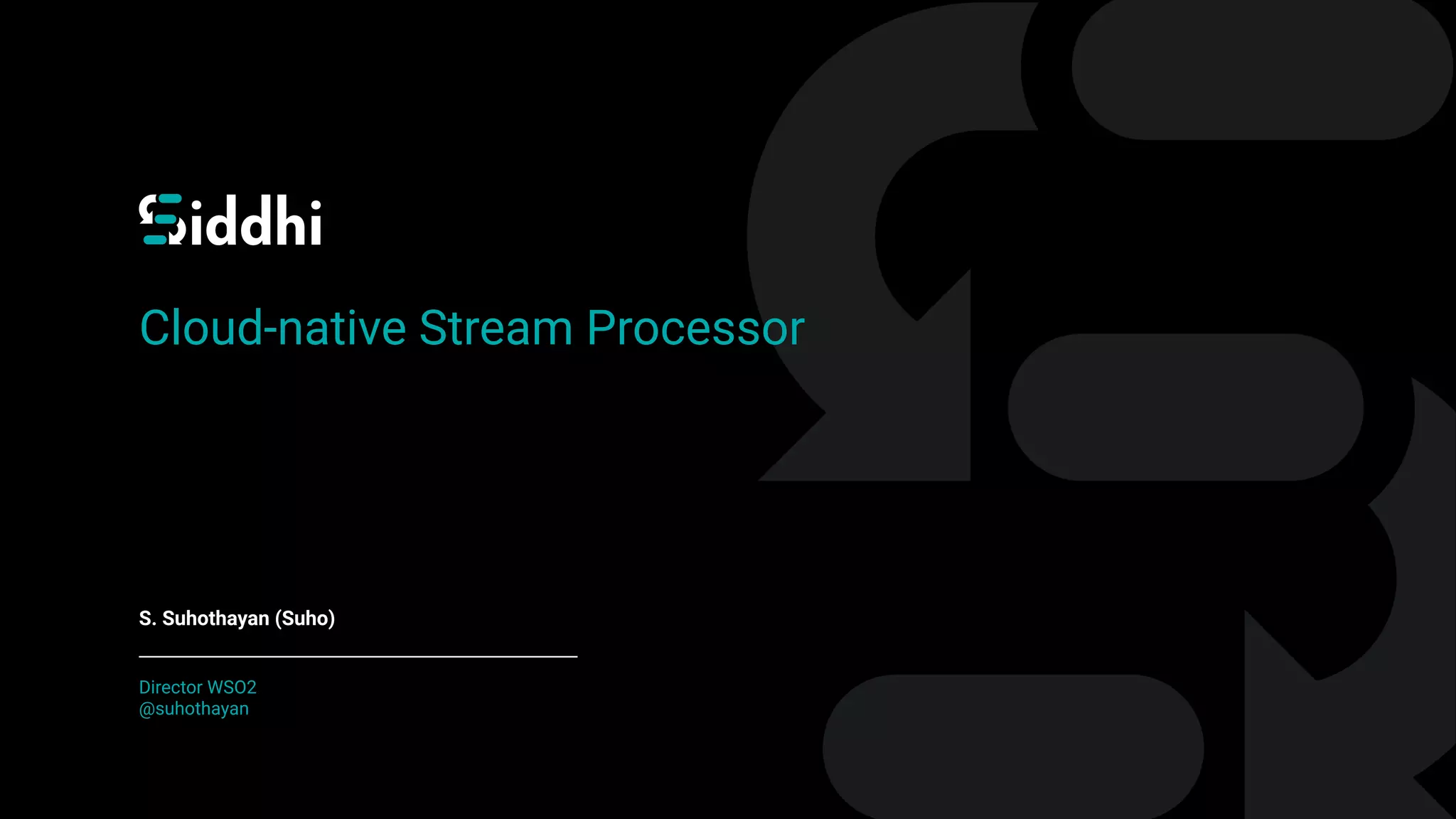 Siddhi - cloud-native stream processor | PDF