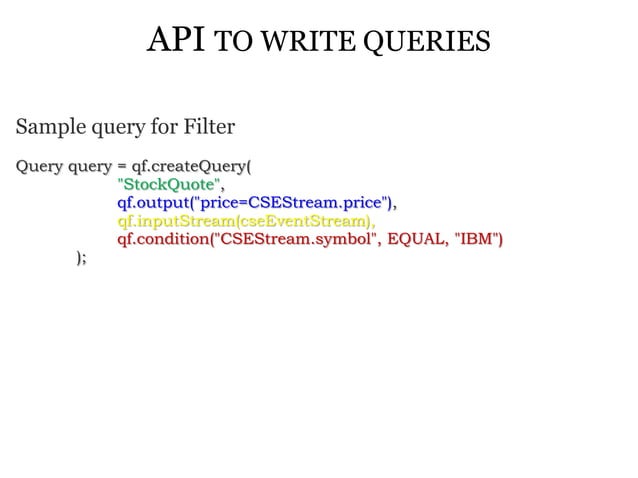 Siddhi CEP Engine | PPT