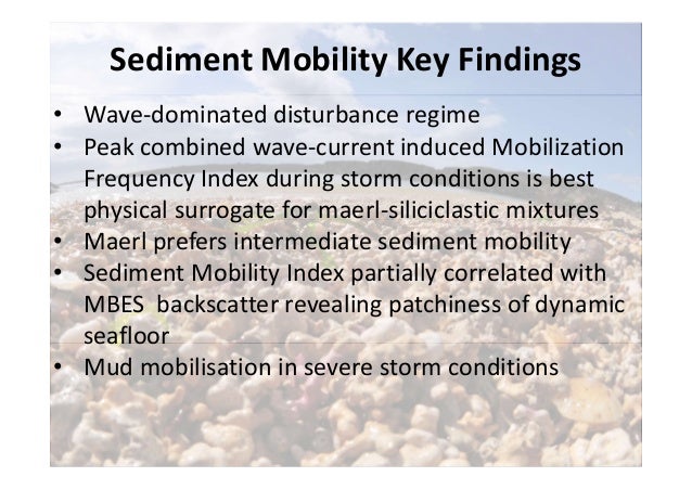 Sediment mobility modelling and maerl habitat dynamics in Galway Bay.…