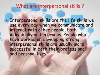Workplace Interpersonal Skills | PPTX