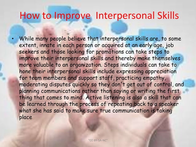Workplace Interpersonal Skills | PPTX