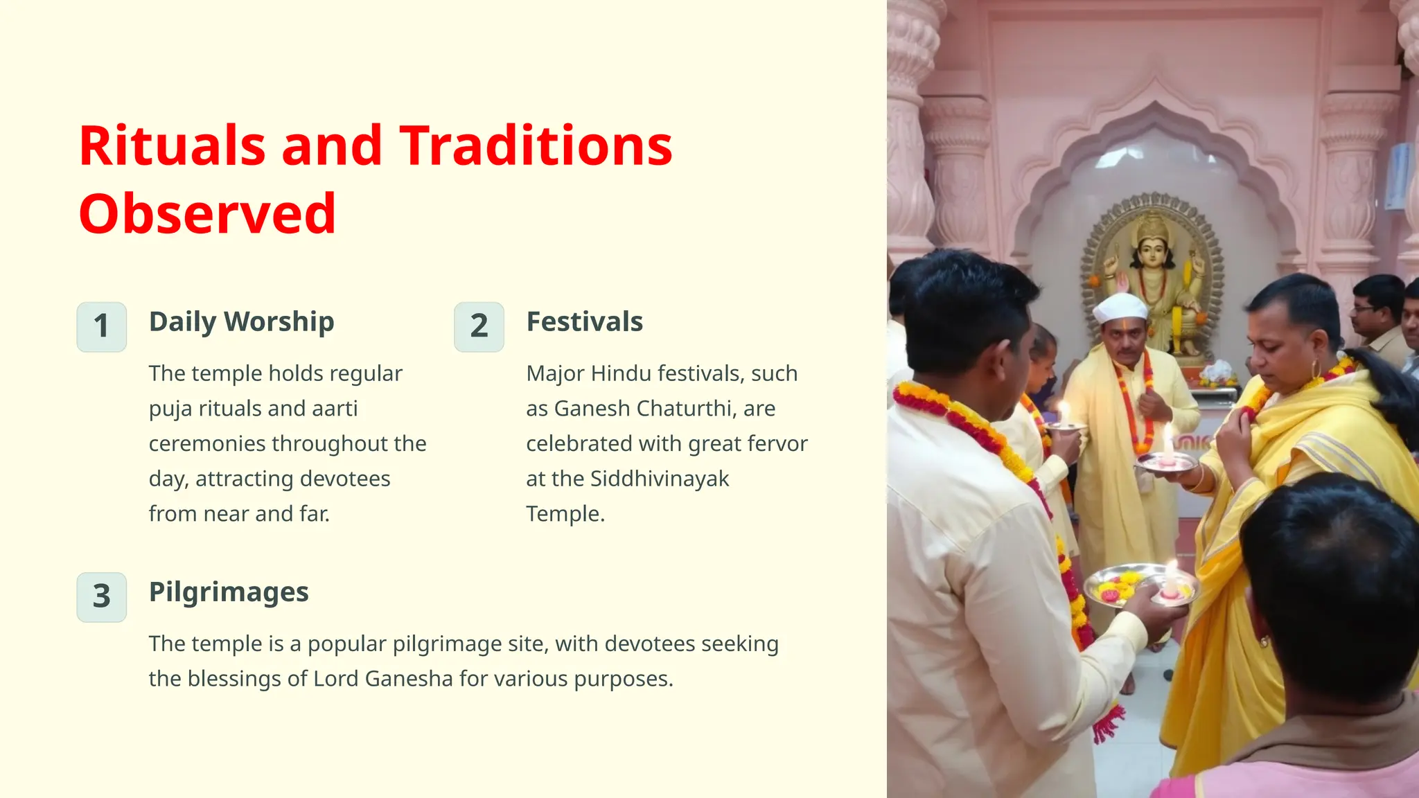 Siddhivinayak - Temple - Siddhatek.pptx | Hinduism | Religion ...