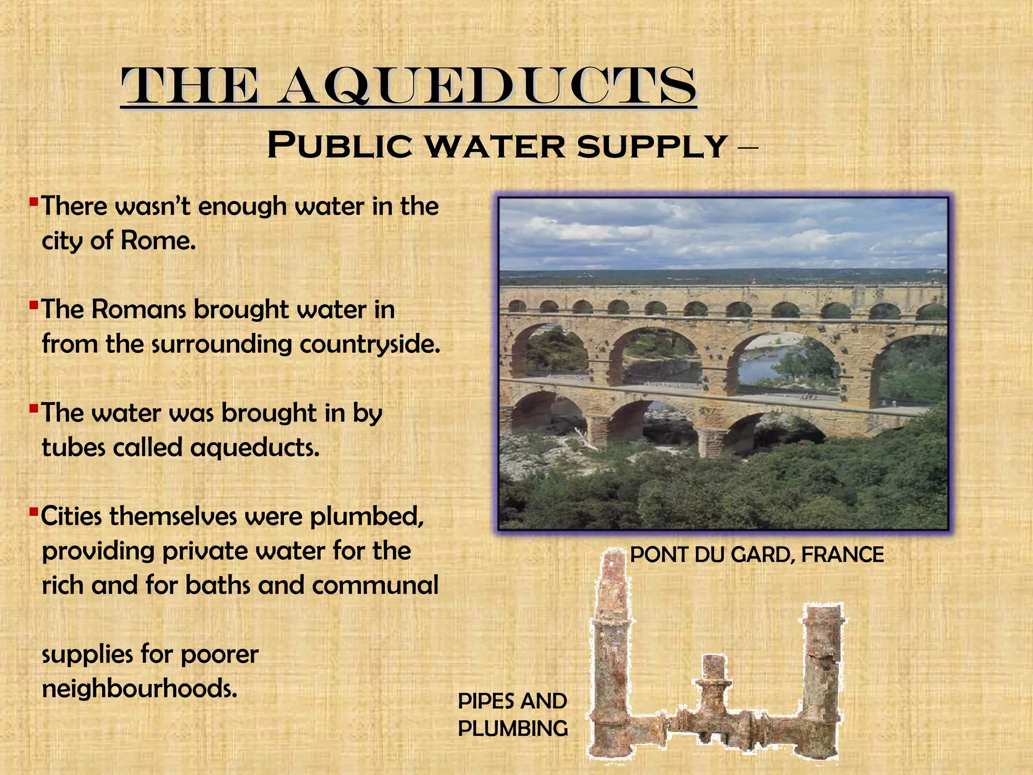 ANCIENT ROMAN ARCHITECTURE | PPT