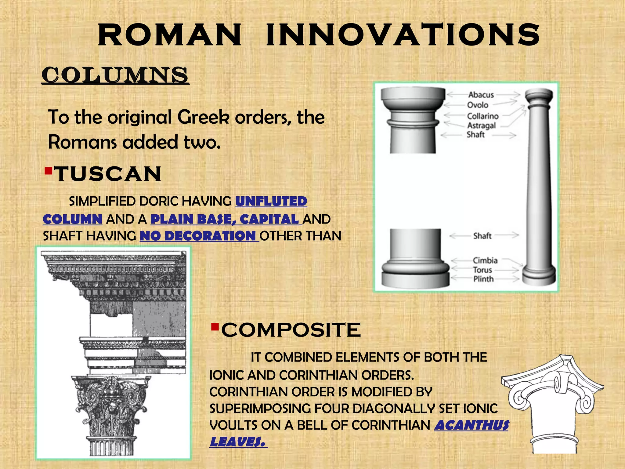 ANCIENT ROMAN ARCHITECTURE | PPT